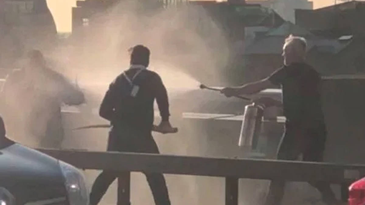 London Bridge fire extinguisher hero revealed to be killer who turned ...