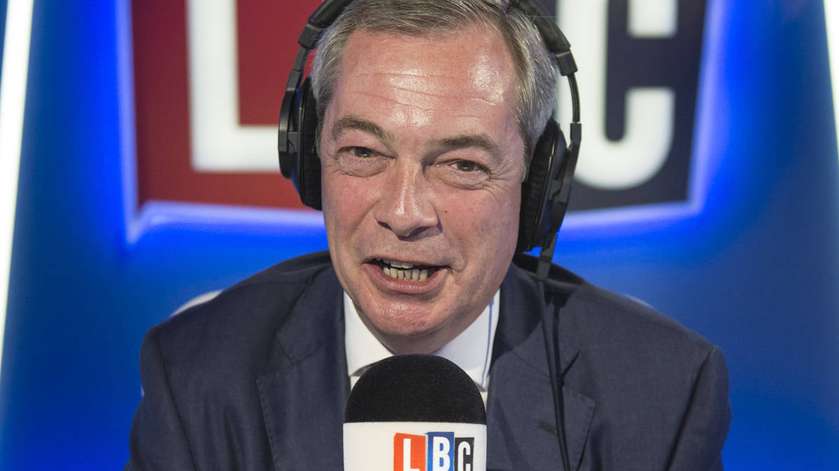 The Nigel Farage Show: Watch Here | LBC