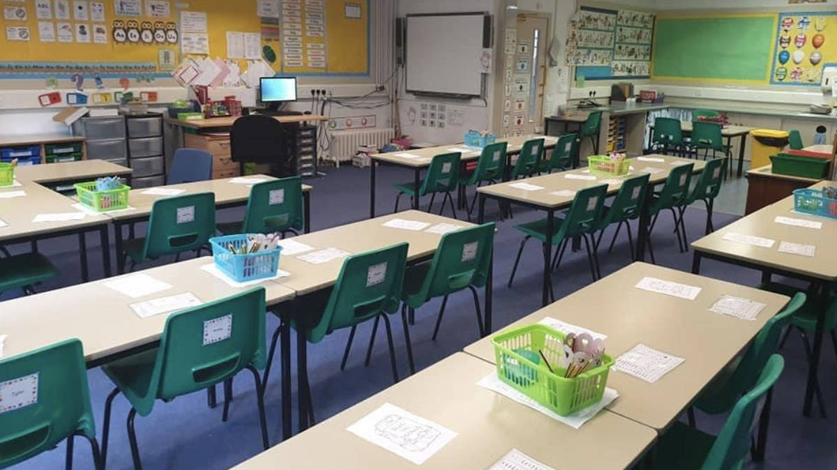First look inside school in Scotland as they begin to reopen after five ...