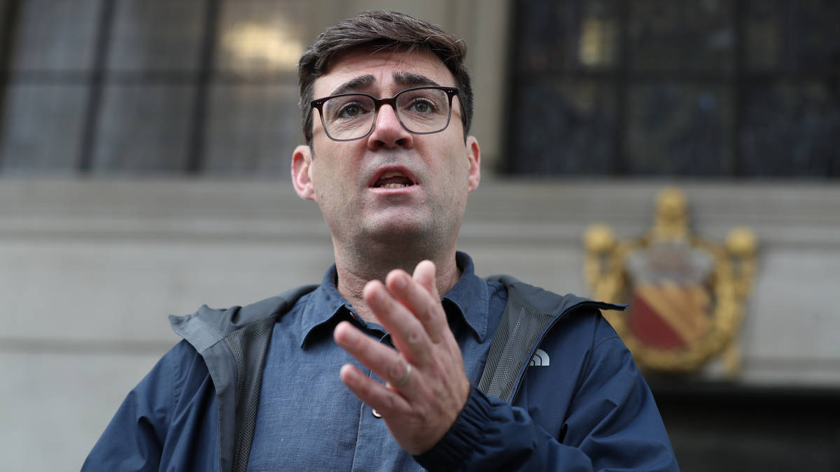 Andy Burnham blames Chancellor in Greater Manchester lockdown row | LBC