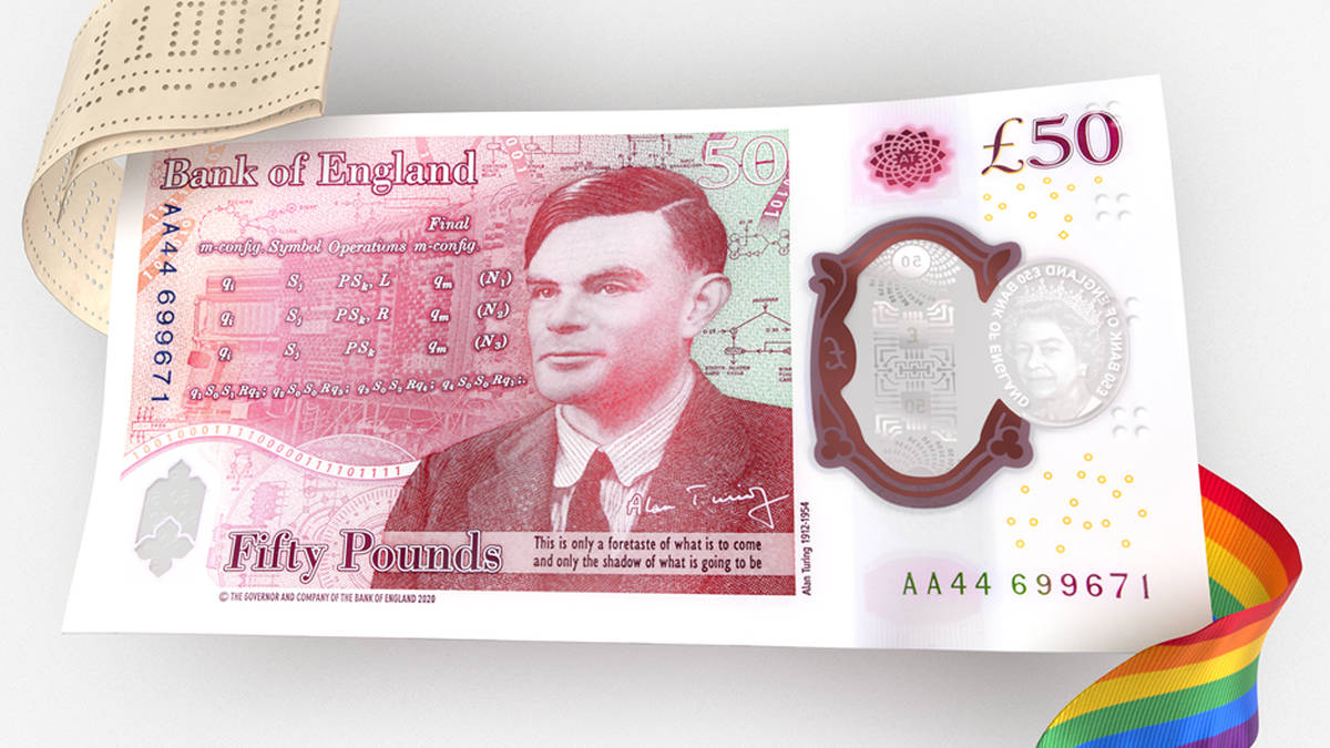 New £50 note: Alan Turing banknote unveiled along with fiendishly tough ...