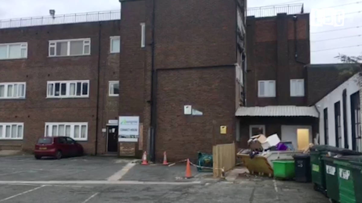 150 Children Being Housed In A 'Modern-Day Slum' In South London | LBC