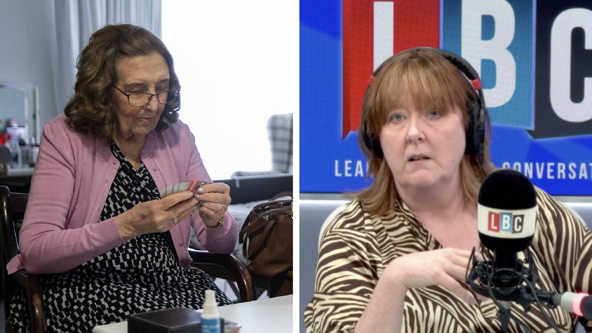 Shelagh Fogarty scrutinises Tory MP over 'no plans' for social care | LBC