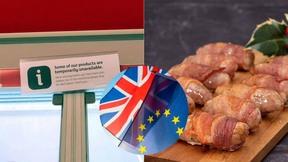 Warning over Christmas pigs in blankets shortage due to post-Brexit ...