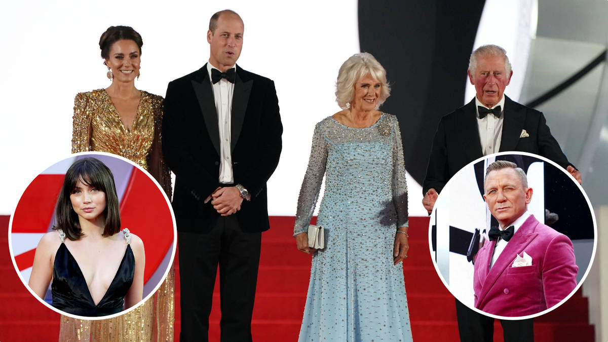 No Time To Die: Royals, 007 and special guests attend long-awaited Bond ...