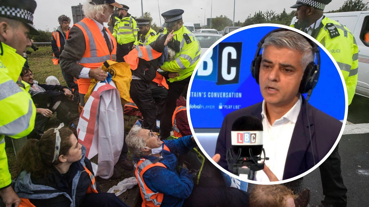 Traffic-blocking eco-mob are 'putting people off' climate issues, Sadiq ...