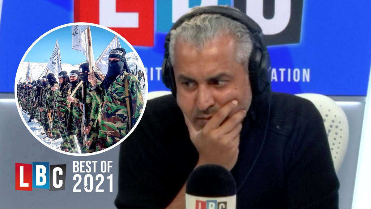 Best of 2021: Maajid Nawaz chokes up at Afghan interpreter's letter | LBC