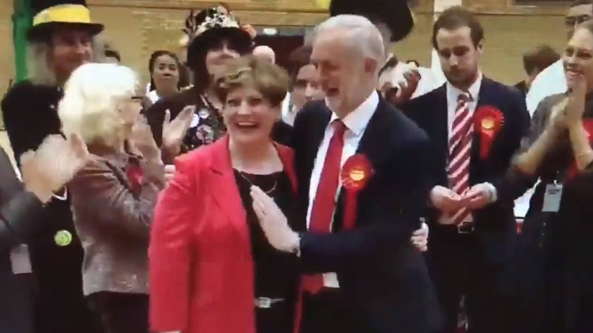 Jeremy Corbyn's Awkward High Five Fail: Watch | LBC