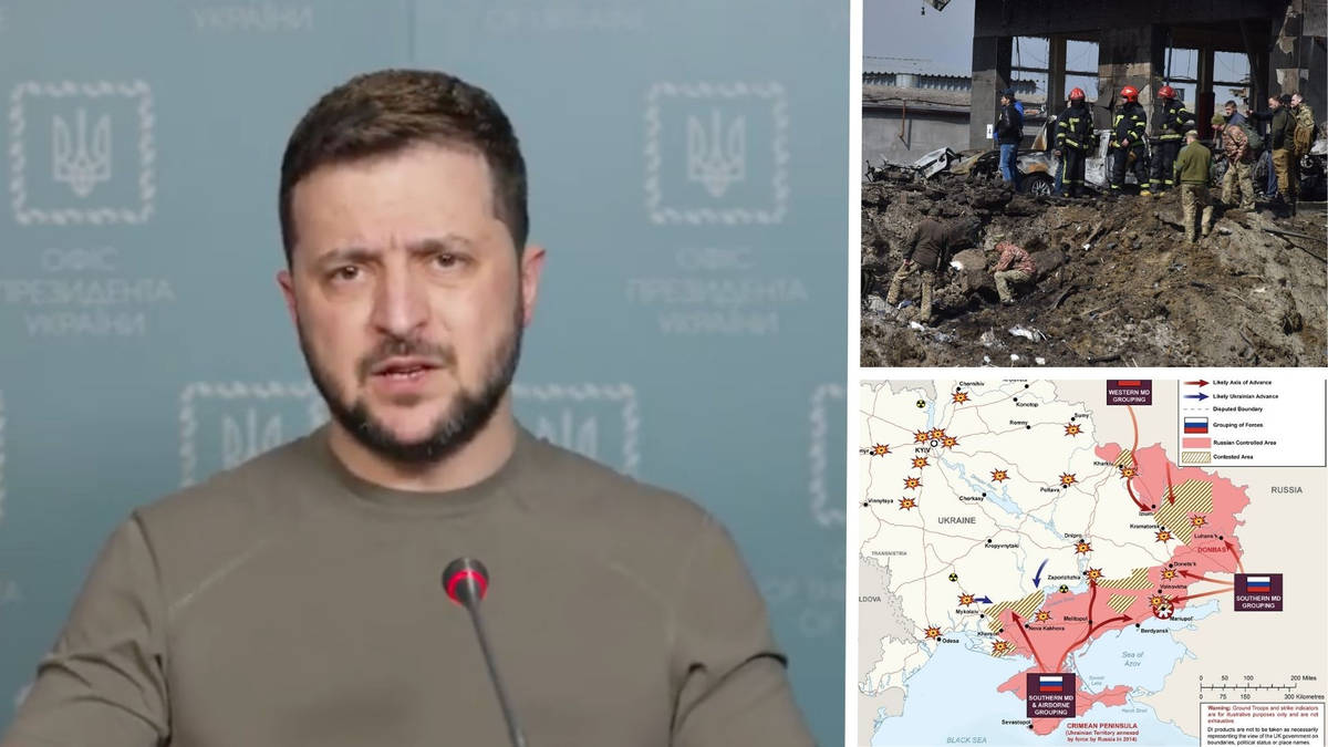 Battle for Donbas: Russian forces begin fresh offensive on eastern ...