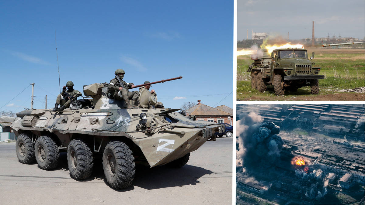 Heroic last stand of Mariupol as 'bloody battles' rage in steelworks ...