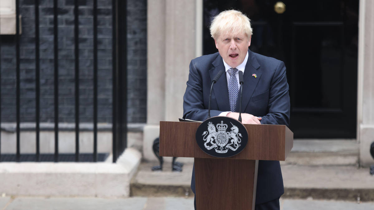 Boris Johnson's speech in full: PM quits and blames 'herd instinct' | LBC