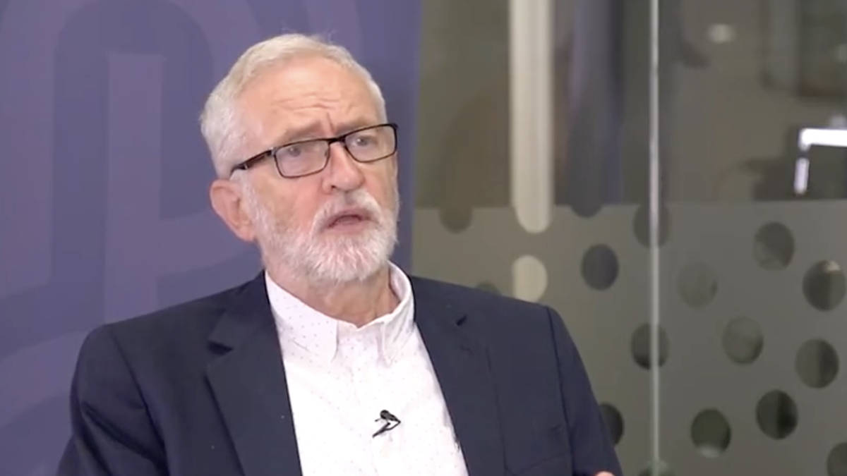 Jeremy Corbyn criticises UK for sending weapons to Ukraine and ...