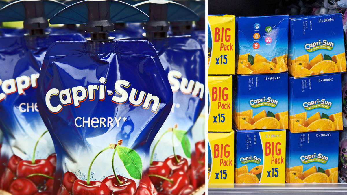 Over 5,000 cases of Capri-Sun recalled over cleaning solution ...