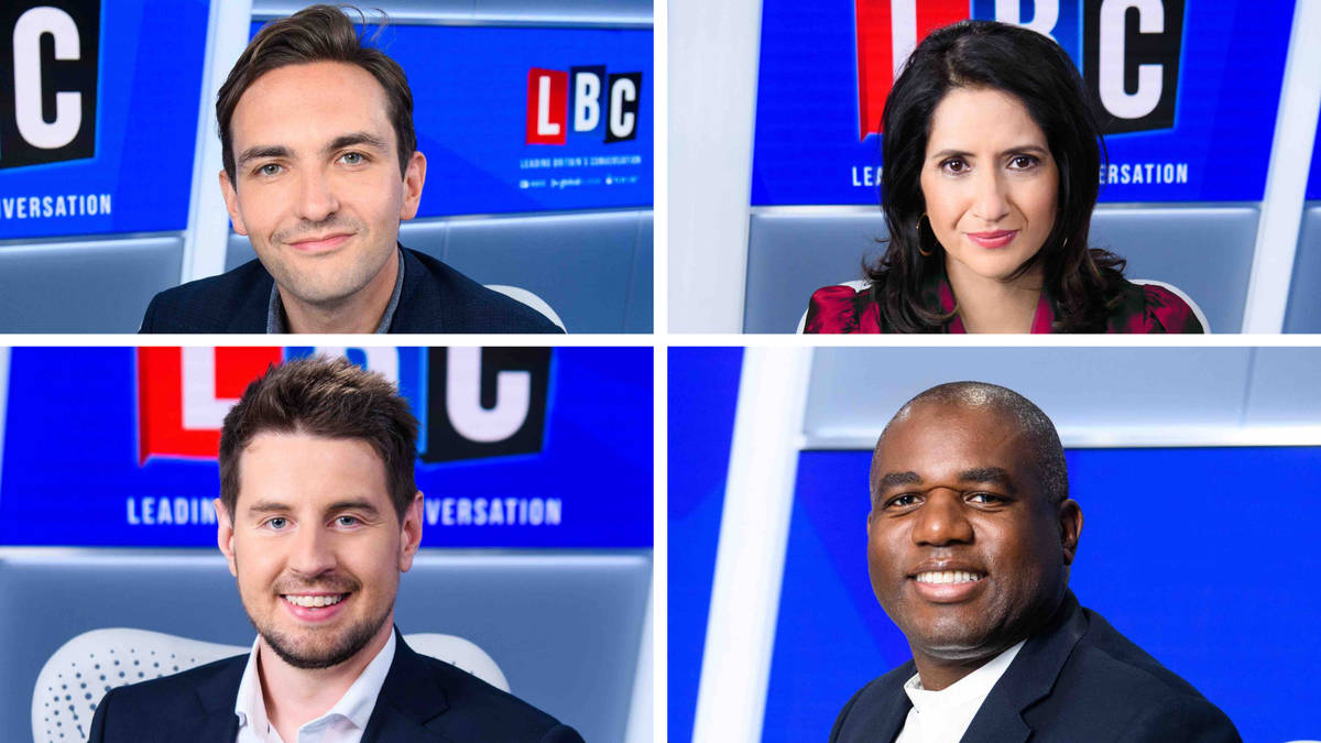 LBC announces exciting new-look weekend schedule | LBC