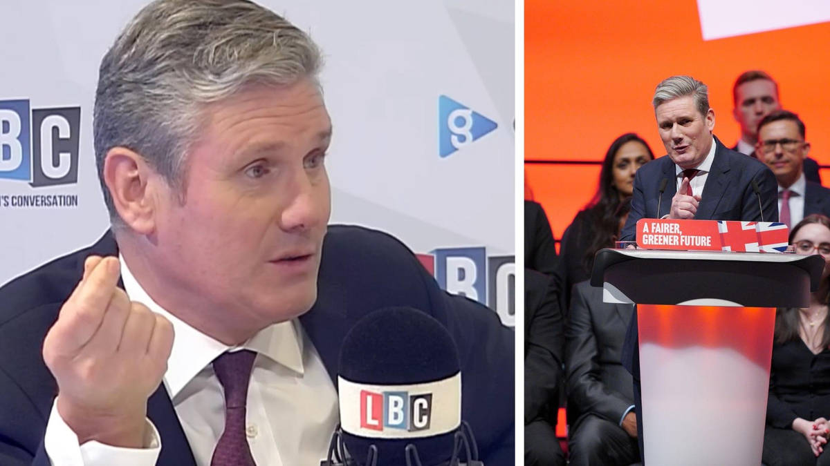 Government 'made an absolute mess of the economy and change is in the air,' Sir Keir Starmer ...
