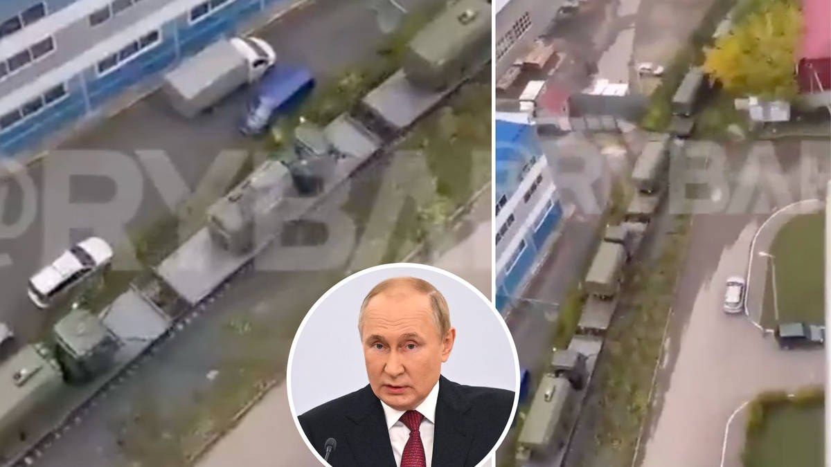 Russian nuclear train 'a signal to the West' after fears over how Putin ...