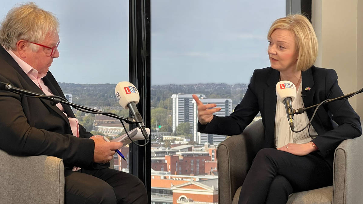 Nick Ferrari grills Liz Truss at the Conservative Party conference ...