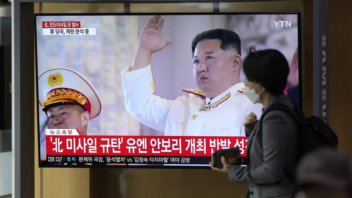 North Korea launches more missiles as US redeploys aircraft carrier | LBC