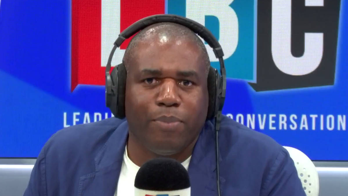David Lammy Responds To Labour Split As He Hosts LBC Show | LBC