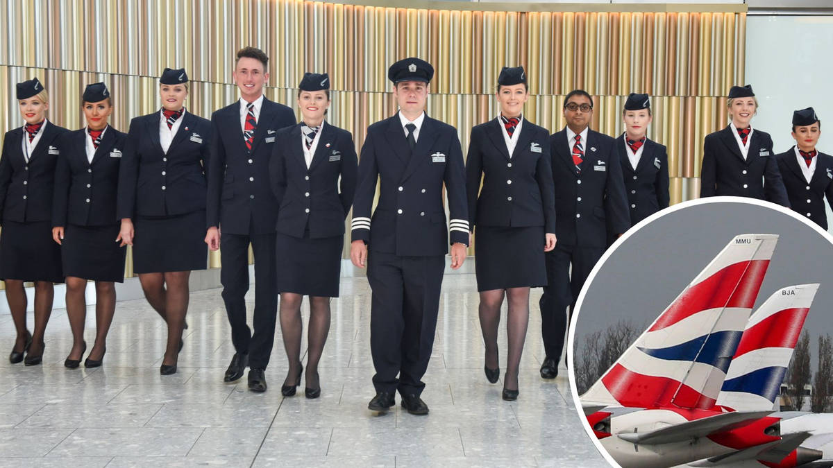 BA lets male pilots and cabin crew wear make-up and carry handbags in ...