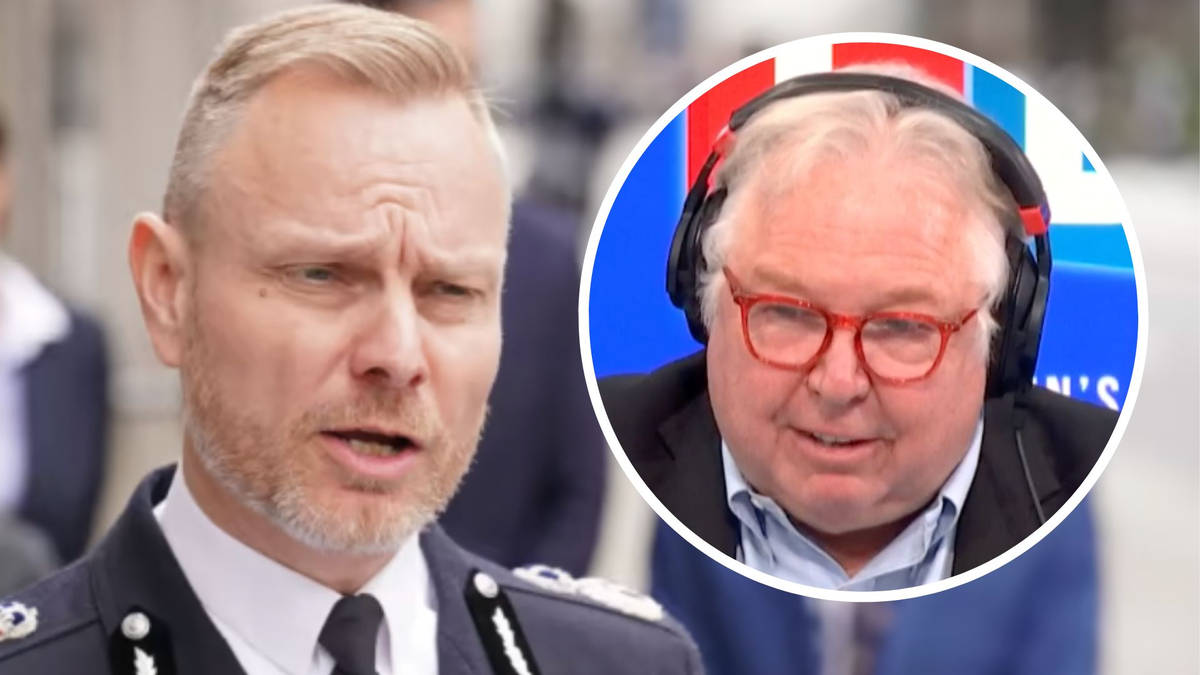 Nick Ferrari takes aim at top cop wearing menopause vest | LBC