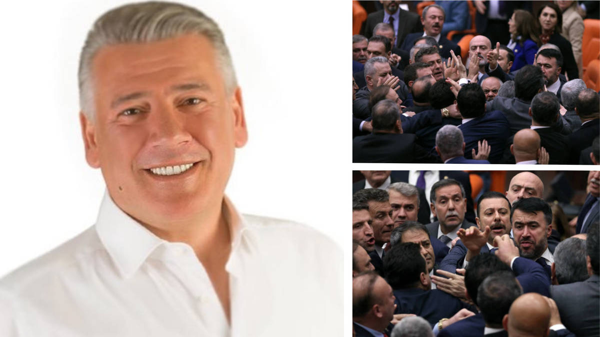 Turkish MP fighting for his life after 'shameful' mass brawl in ...