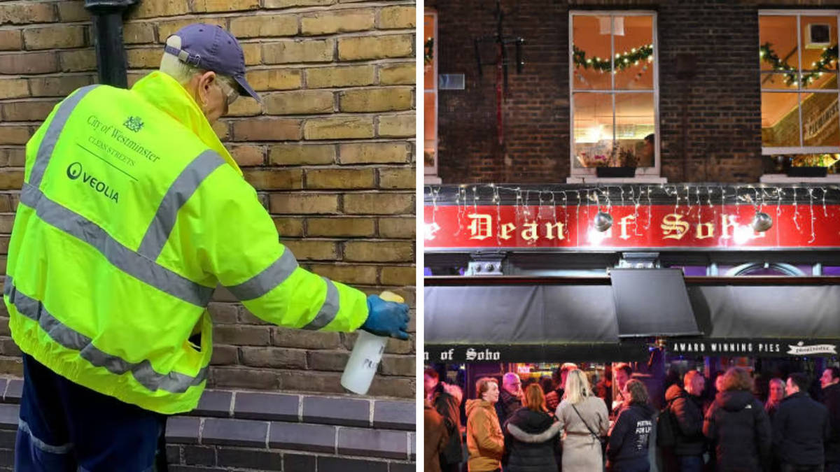 'Pee-back time': London council covers walls in 'splash-back paint' to ...