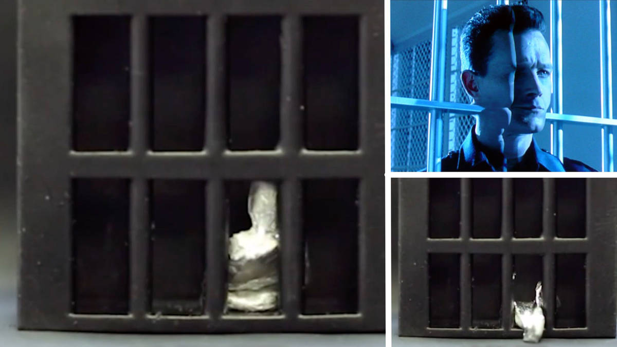 I'll be back! Scientists invent robot that can melt and escape cage ...