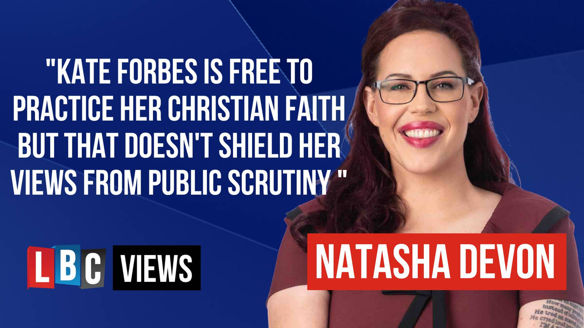 Kate Forbes is free to practise her Christian faith but that doesn't ...