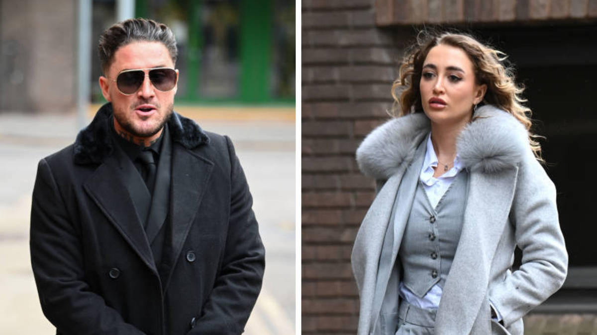 Reality TV star Stephen Bear jailed after sharing private video of sex with ex Georgia Harrison ...