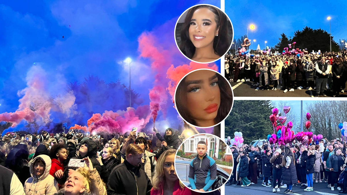Hundreds attend vigil for three friends killed in Cardiff car crash as ...