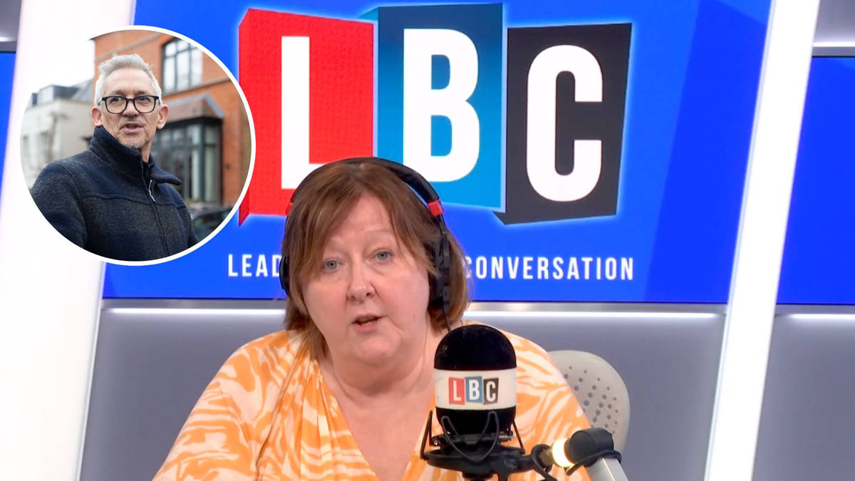 Agitated caller questions why Gary Lineker should be given 'special ...