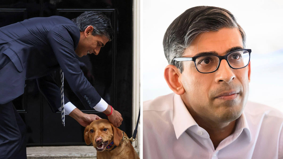 Sunak's family 'reminded of rules' by police after PM's dog filmed ...