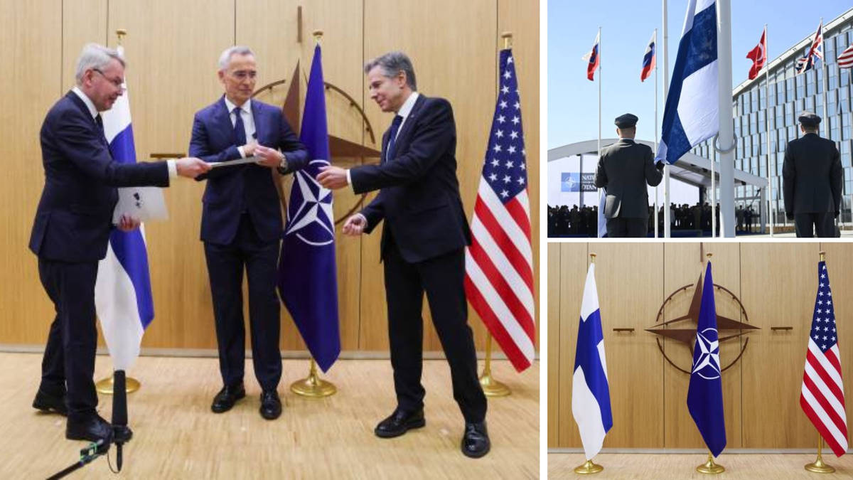 Nato border with Russia doubles as Finland becomes 31st member of ...