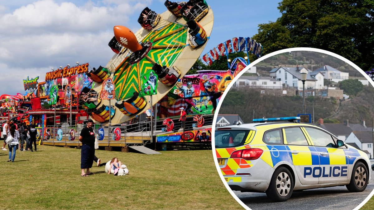 Funfair nightmare: Young boy and teen girl rushed to hospital after ...
