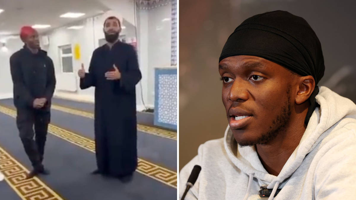 'He's here to learn': KSI visits mosque after using racial slur in ...
