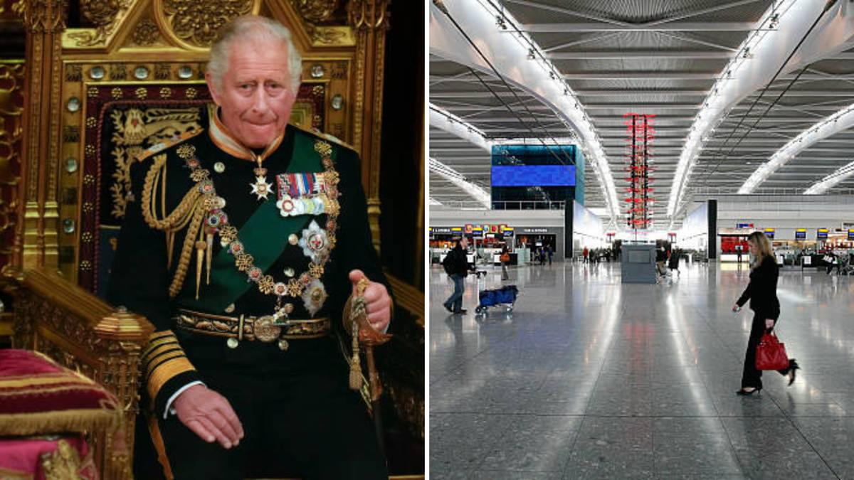 Green King Charles shoots down plans to rename Heathrow Terminal 5 in ...