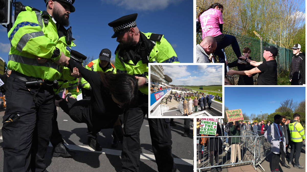 'One thousand' animal protesters plan to halt races at Epsom Derby ...