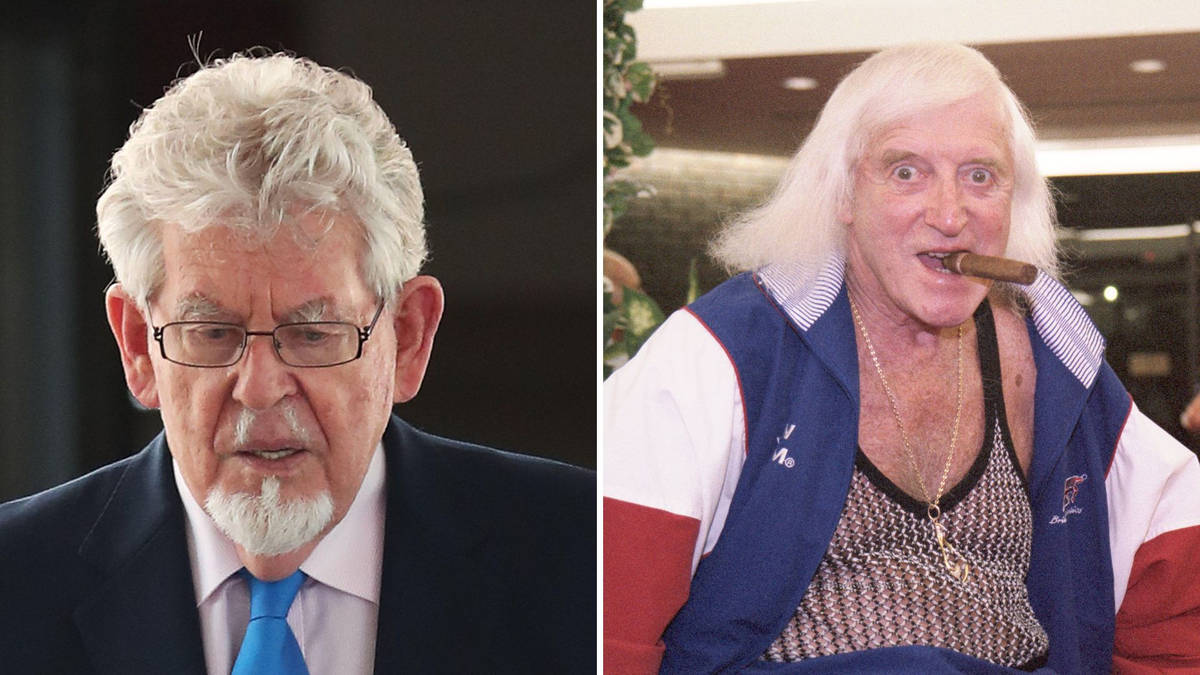 Rolf Harris jokes with Jimmy Savile about leaving girl 'safely in my ...