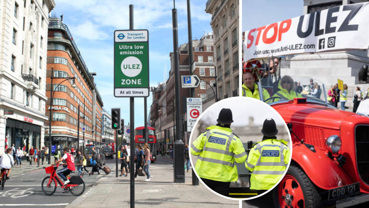 Man charged with damaging Ulez cameras, as police launch crackdown ...