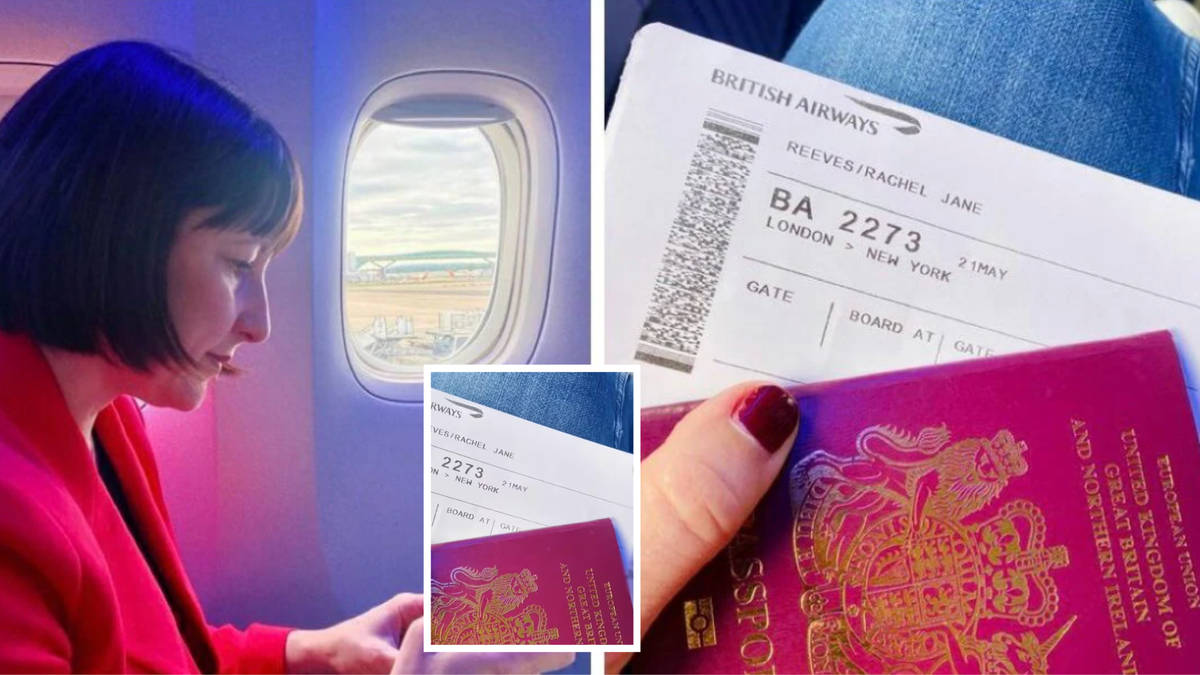 Labour's Rachel Reeves flies in 'luxury' then tries to hide the ...