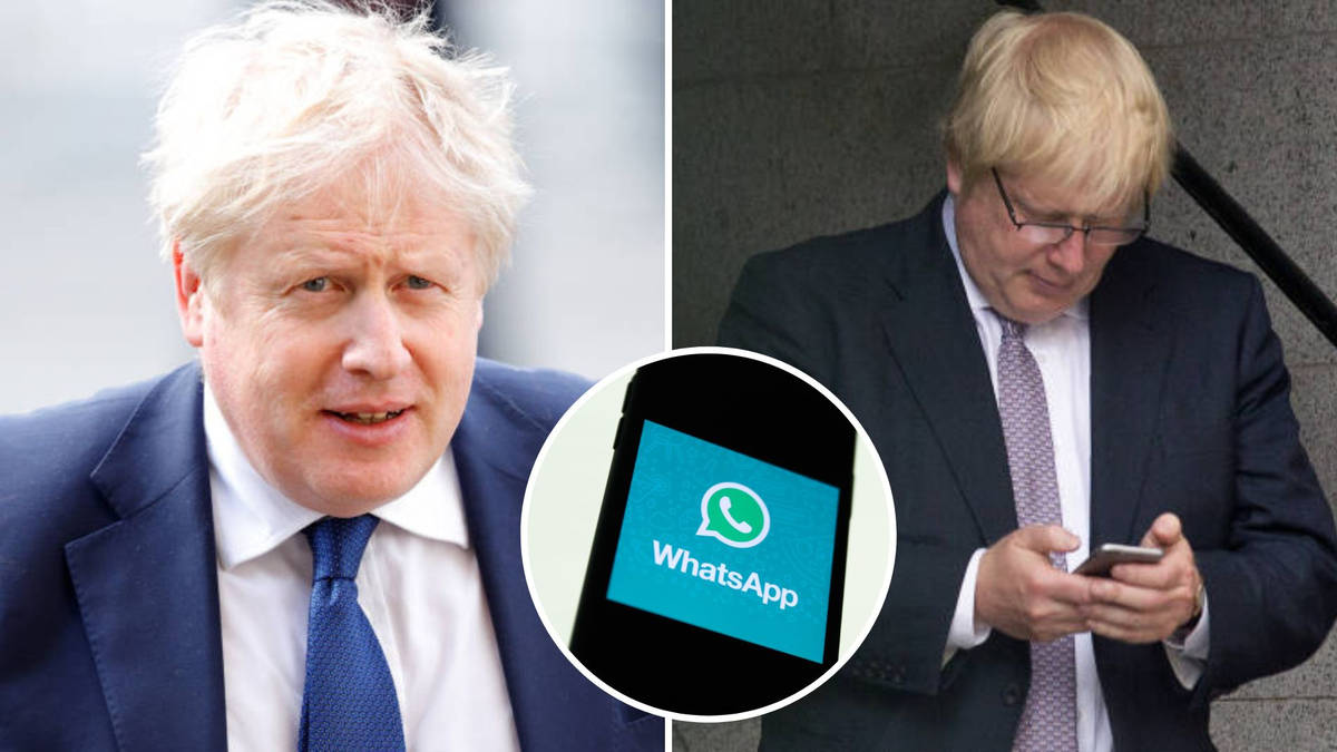 Boris Johnson hands over unredacted WhatsApp messages and notebooks to ...