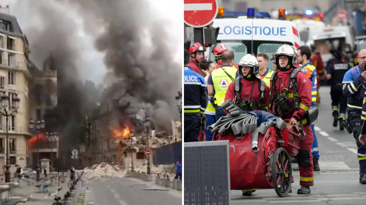 Seven critically injured in Paris 'gas explosion' as buildings collapse ...