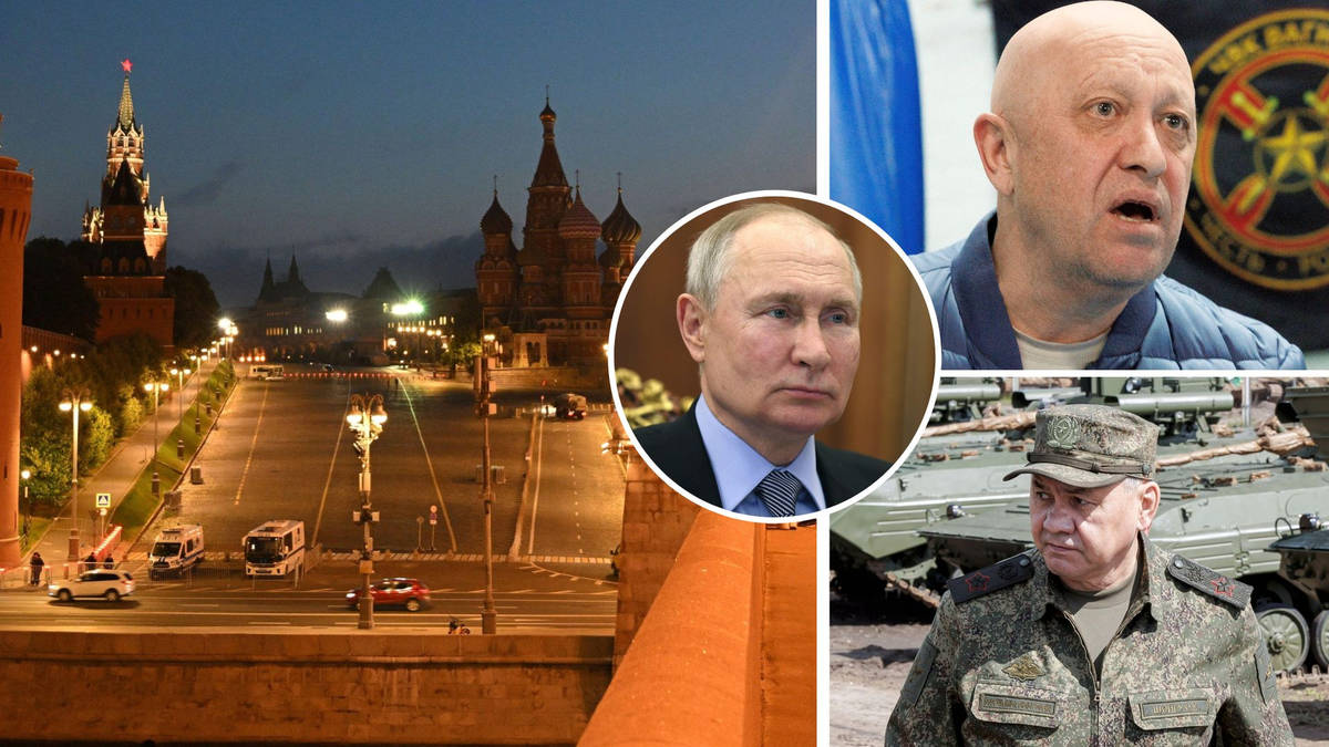 Mercenaries march on Moscow to stop Putin's 'evil' army chiefs as ...