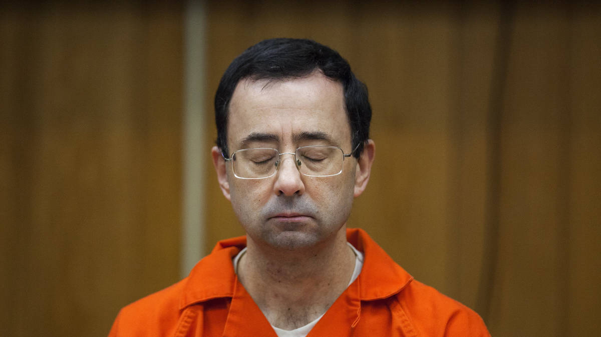 Suspect in Larry Nassar stabbing said ex-doctor made lewd remark ...