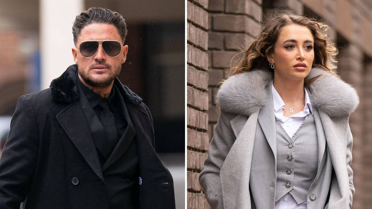 Jailed reality star Stephen Bear ordered to pay £200,000 to Georgia Harrison for sharing sex ...