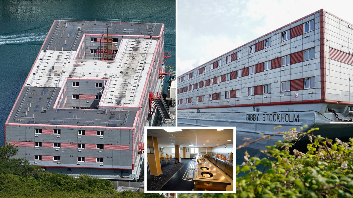 Fears Bibby Stockholm migrant barge could become 'floating Grenfell ...