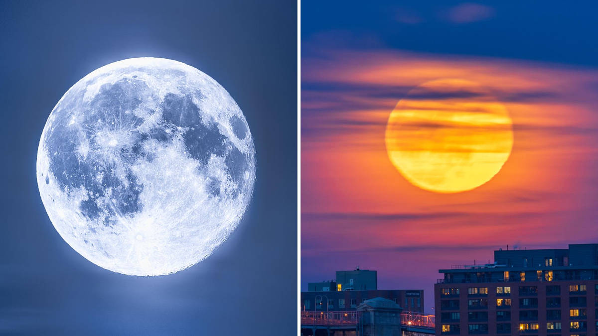 What is a blue moon? How to see the rare double lunar event this August ...