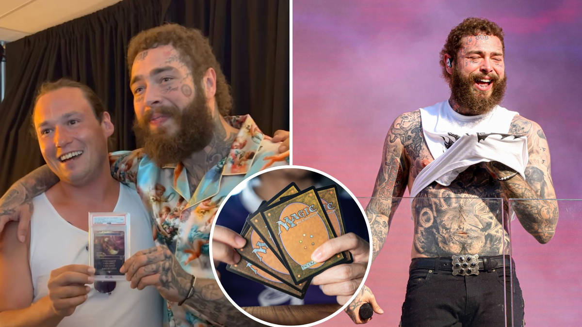 Rapper Post Malone pays fan $2million for ultra-rare Magic: The ...