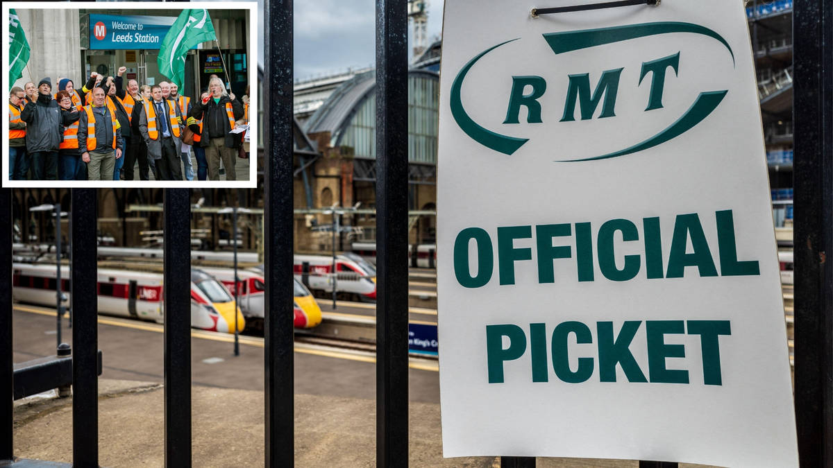 Bank holiday travel chaos as RMT announces new strike dates in long ...
